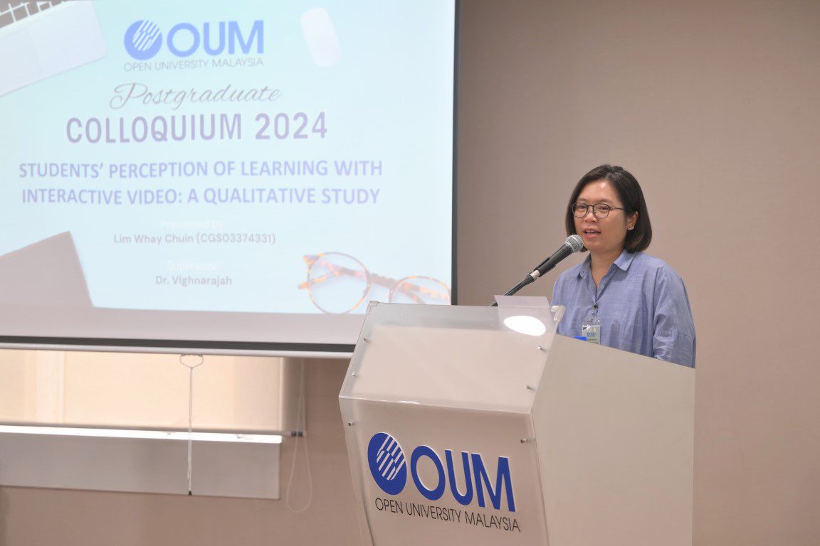FOE HOSTS POSTGRADUATE COLLOQUIUM - Open University Malaysia